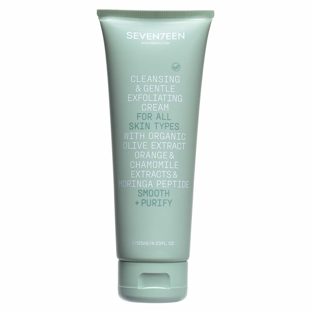 Крем Seventeen Skin Care Cleansing & Gentle Exfoliating Cream, Мягкий отшелушивающий крем для лица, 125 мл