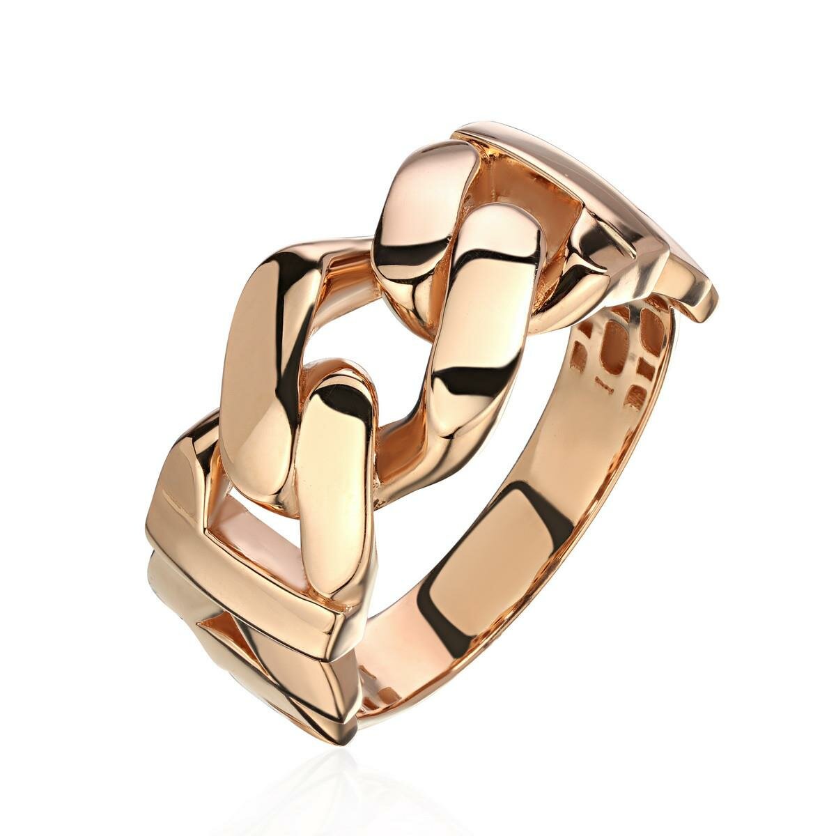 Кольцо, красное золото, 585 проба