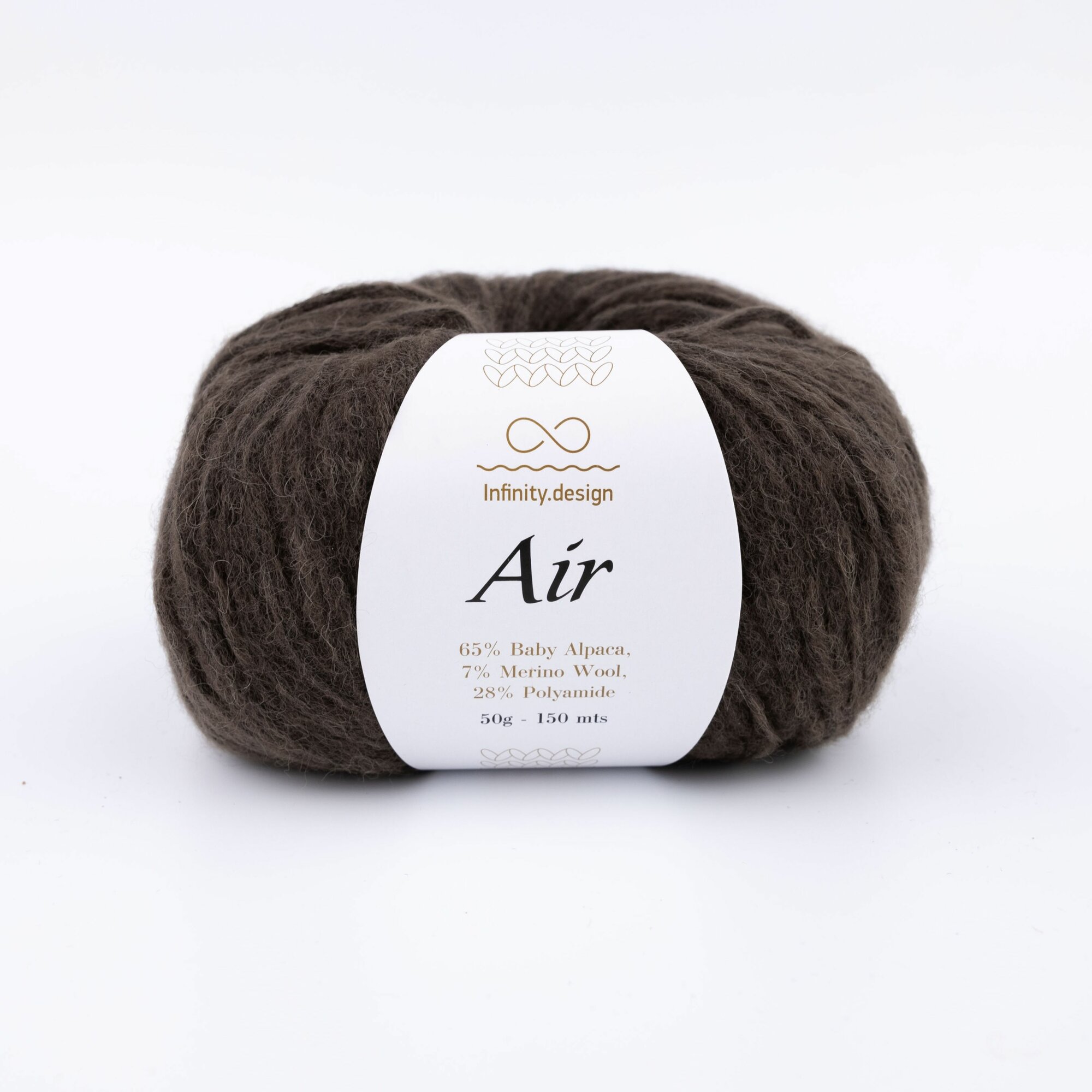 Пряжа INFINITY Air 2652 (3 мотка), 65% бэби альпака, 7% мериносовая шерсть, 28% полиамид, 50г, 150м