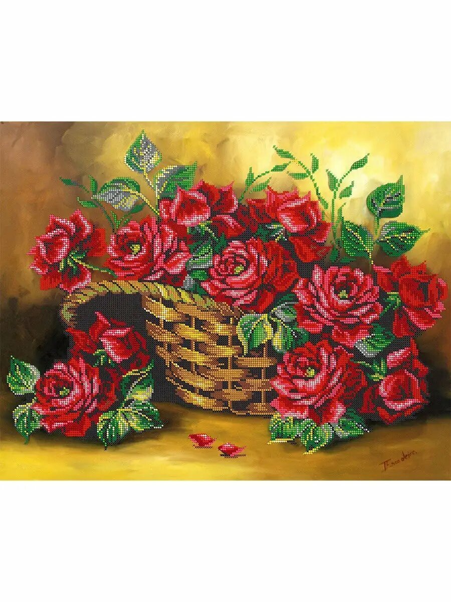 Набор для вышивания бисером 38*48 см