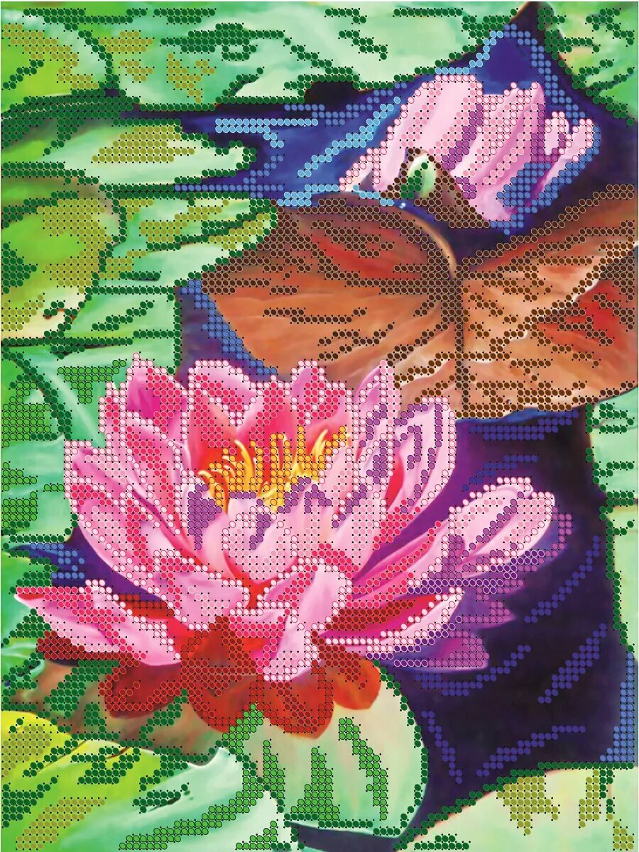 Вышивка бисером 19*24 см