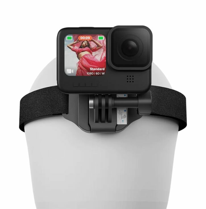 Крепление на голову Telesin для GoPro и других экшен-камер, QHM-001