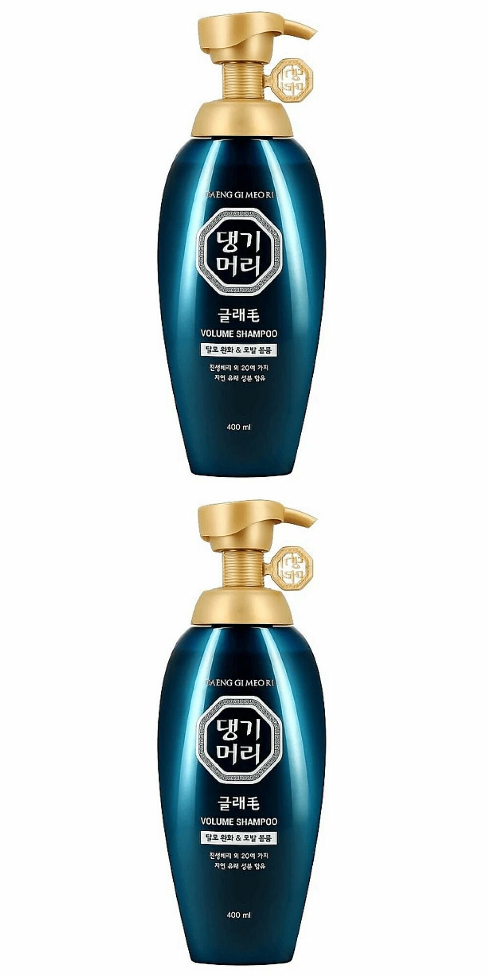 Daeng Gi Meo Ri Шампунь для волос Glamor Volume Shampoo, для объема волос, 400 мл, 2 шт.