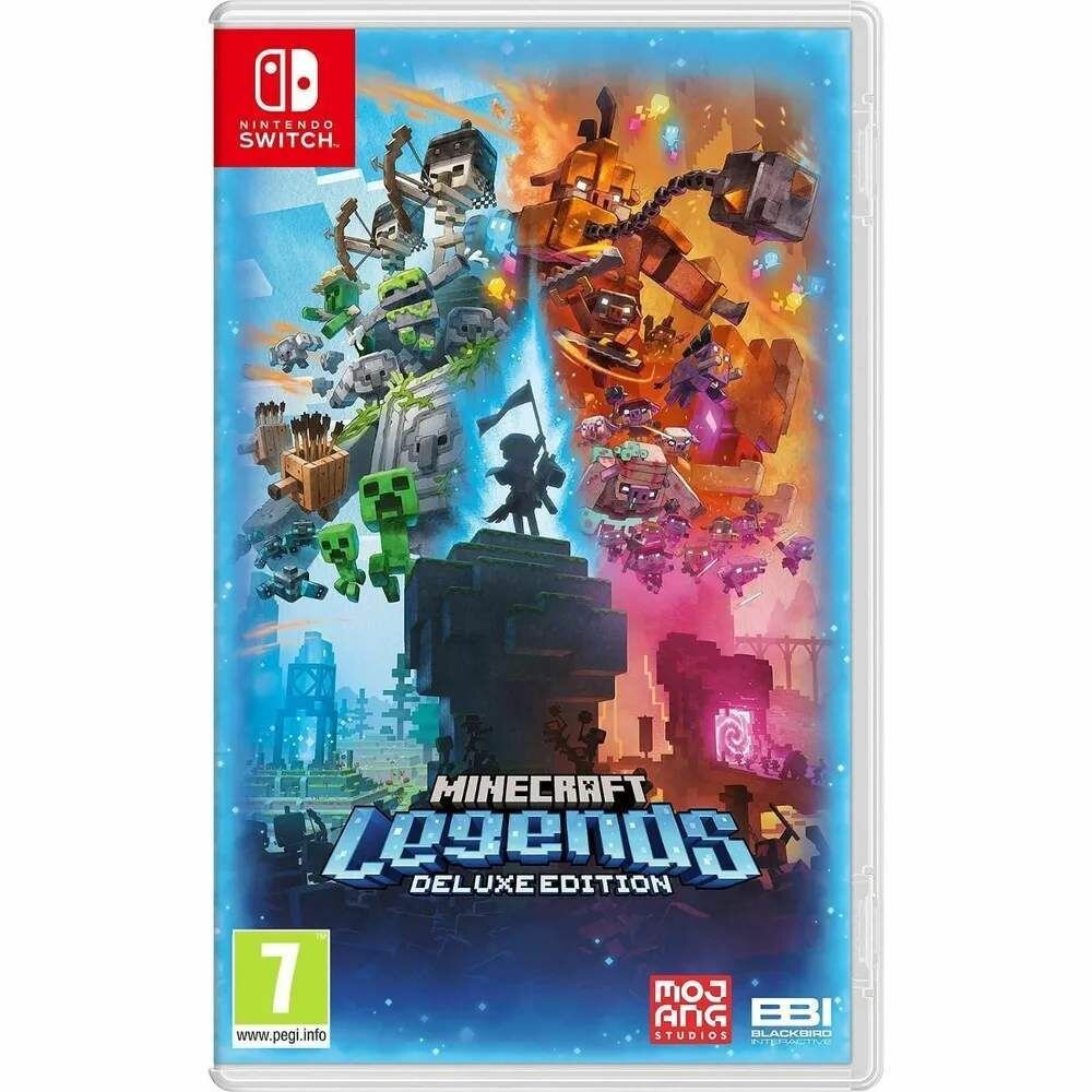 Minecraft Legends для Nintendo Switch, цифровая версия игры, оффлайн режим