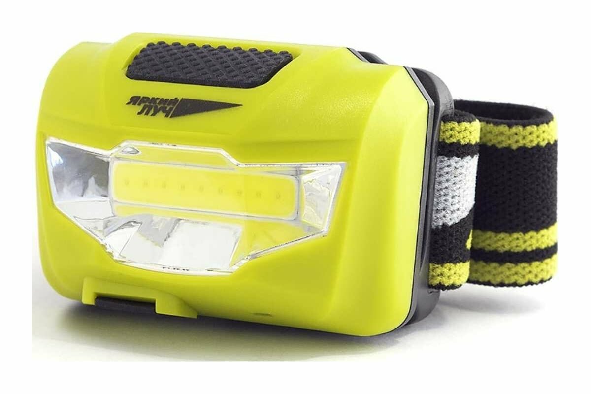 Яркий ЛУЧ LH-180 ACCU налобный фонарь COB светодиод 3W 180 лм, Li-Po 1200mAh, 2 режима