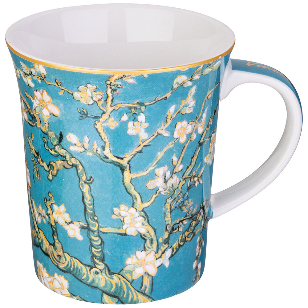 Кружка 104-1001 lefard цветущий миндаль (в. ван гог) 420 мл