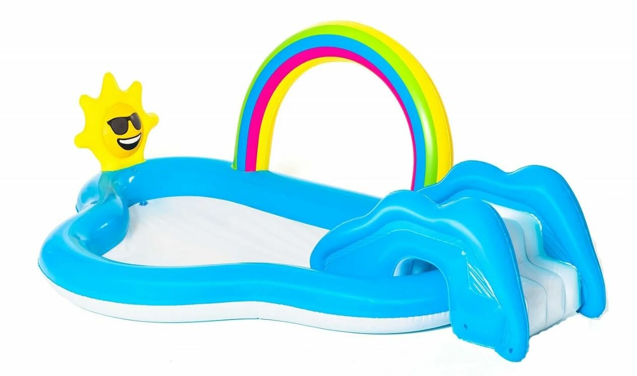 Надувной игровой центр BESTWAY "Rainbow n 'Shine" 257см x 145см x 91см
