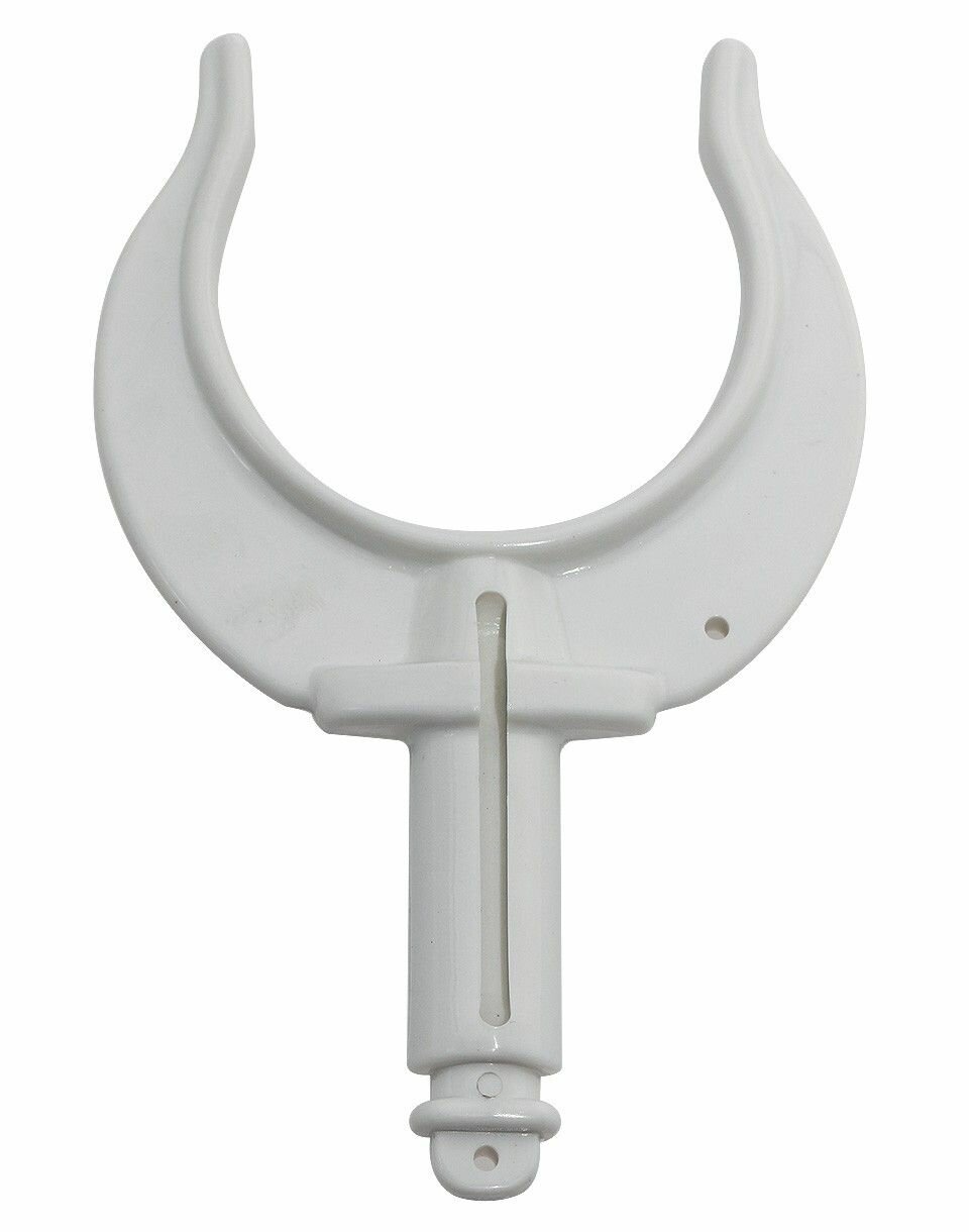 Уключина пластиковая, 50 мм х 17 мм, белая (10258952)