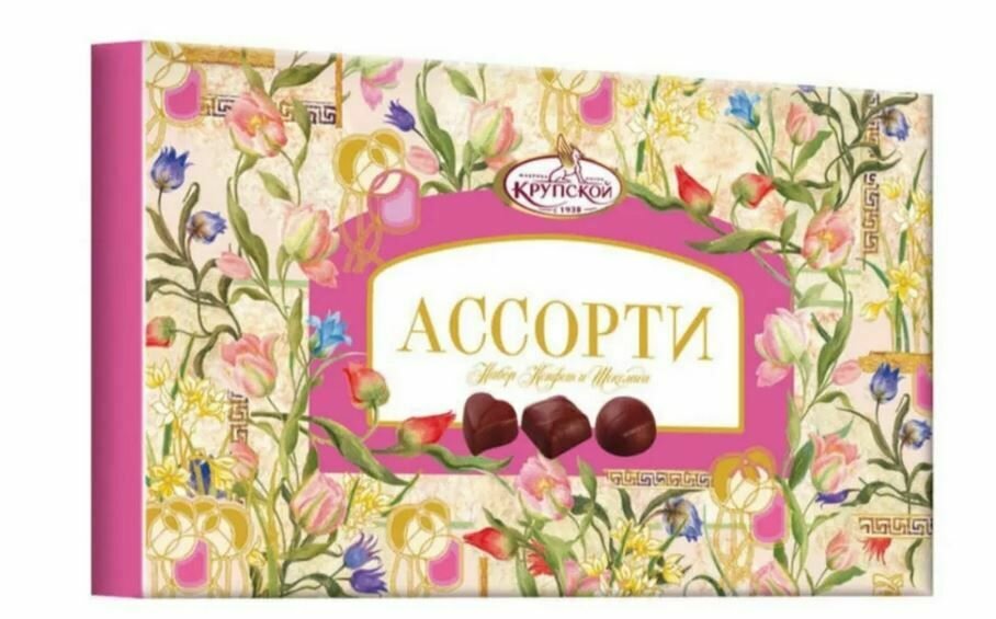 Фабрика имени Крупской Конфеты "Ассорти", 149 г