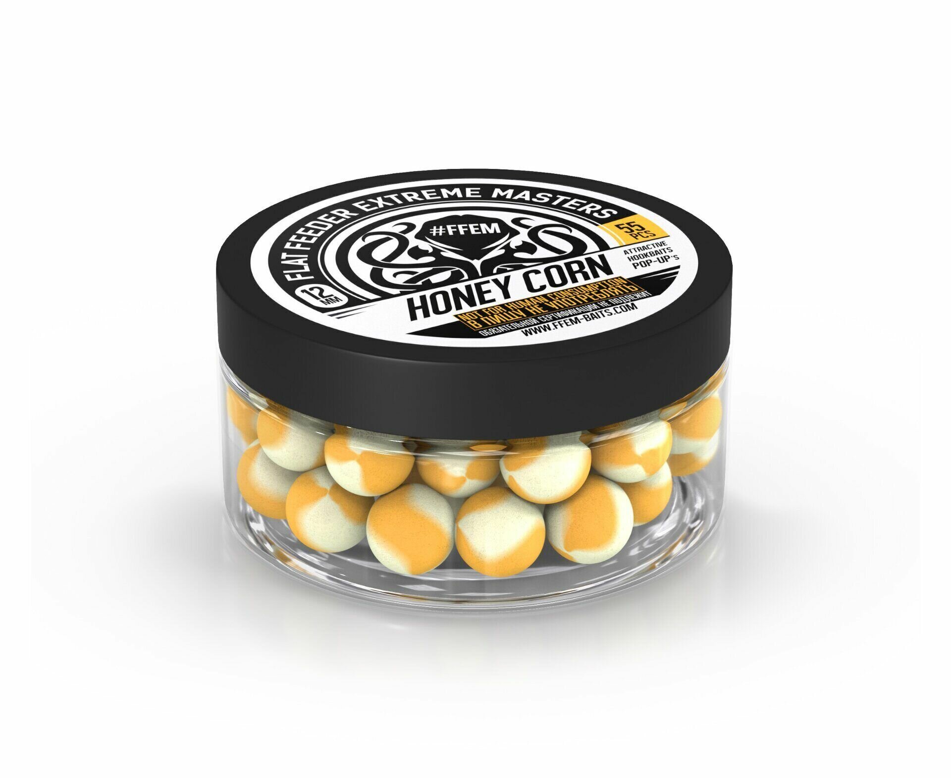 Бойлы плавающие FFEM Pop-Up Honey Corn 12mm