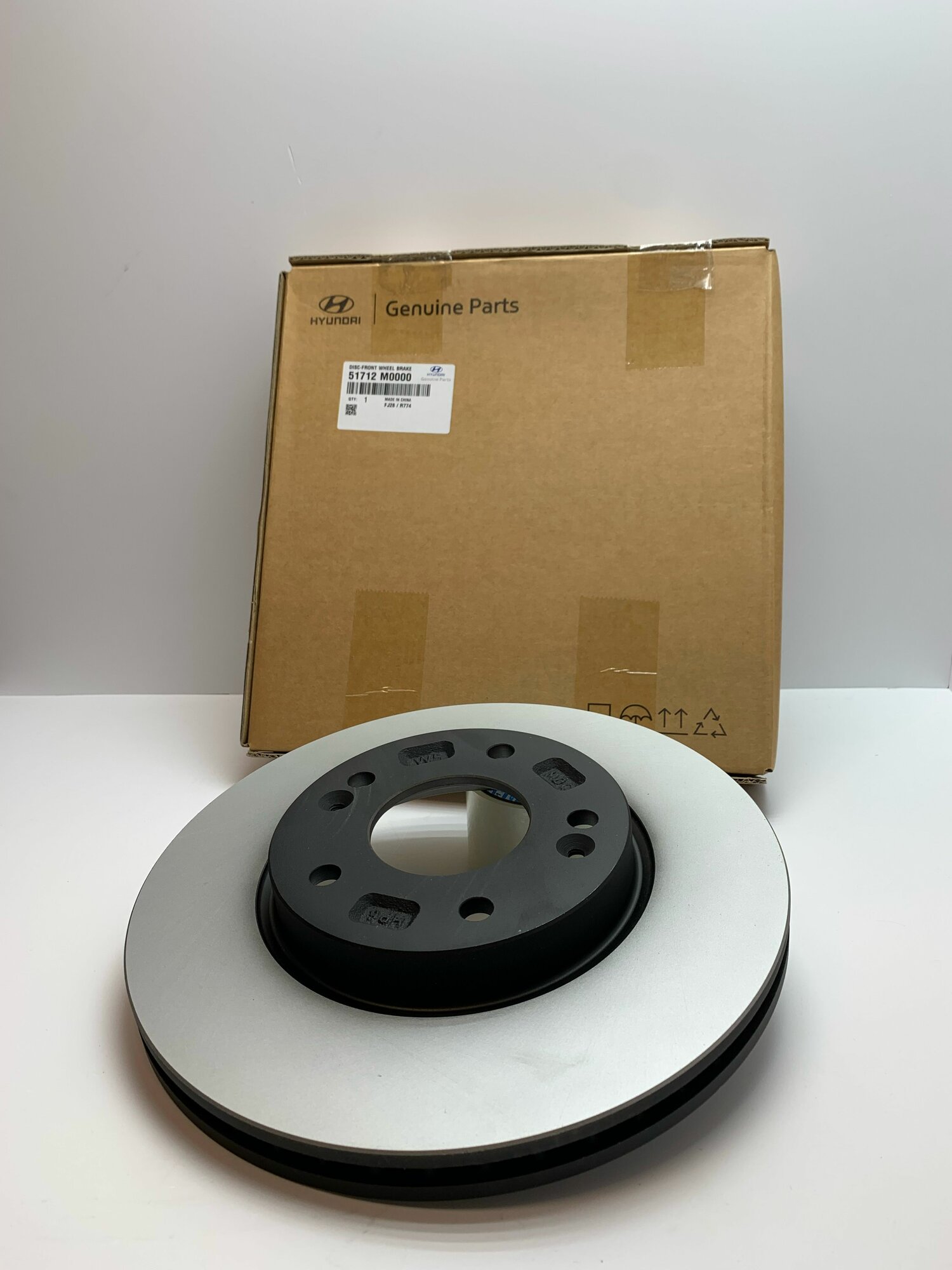 Диск тормозной передний 51712M0000 HYUNDAI-KIA