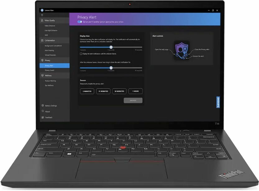 Ноутбук для работы и учебы, Ноутбук Lenovo ThinkPad T14 Gen 4 21HD0077US
