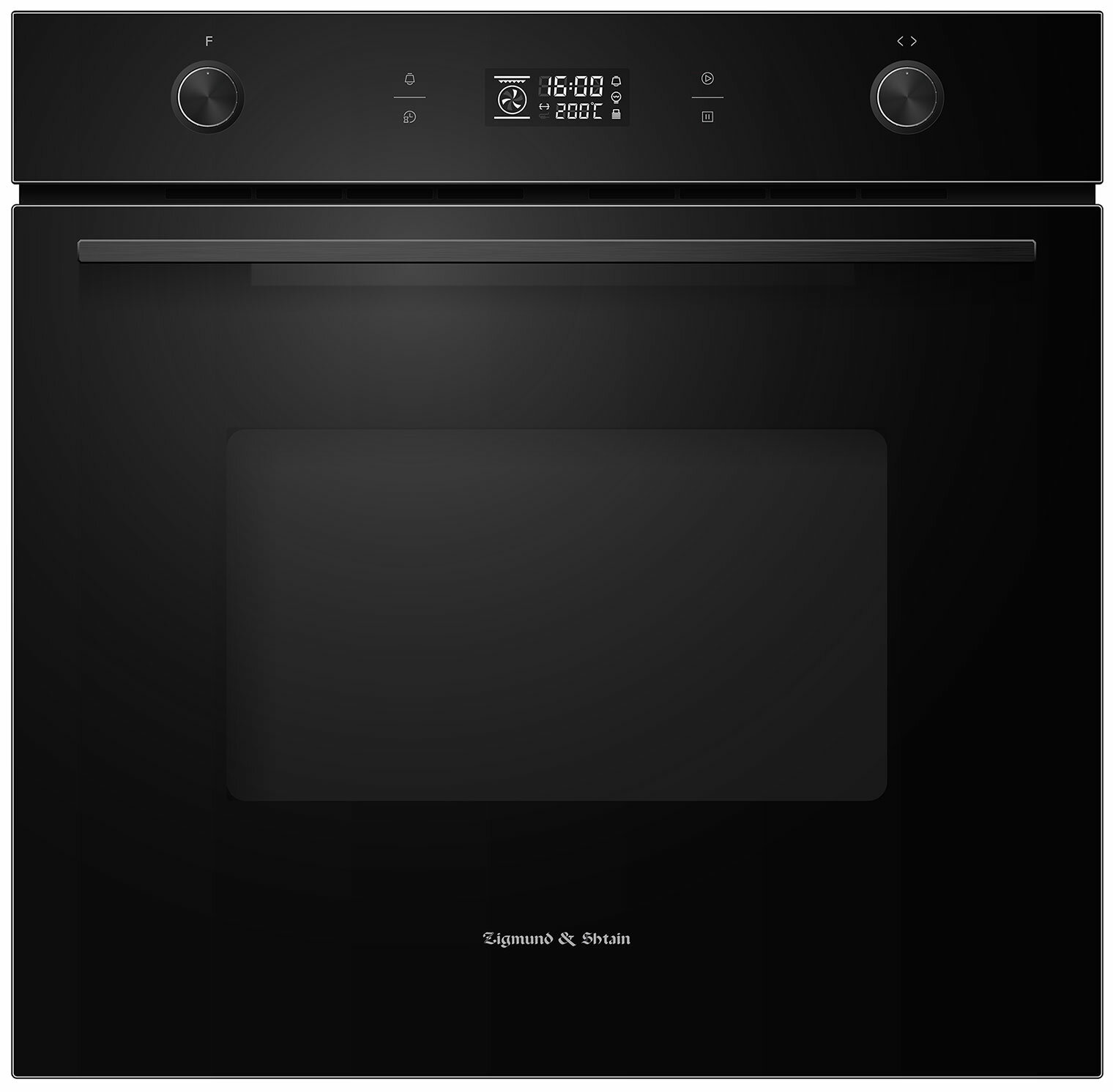 Электрический духовой шкаф Zigmund & Shtain E 171 B 60 см, 70 л, гриль и конвекция, черный