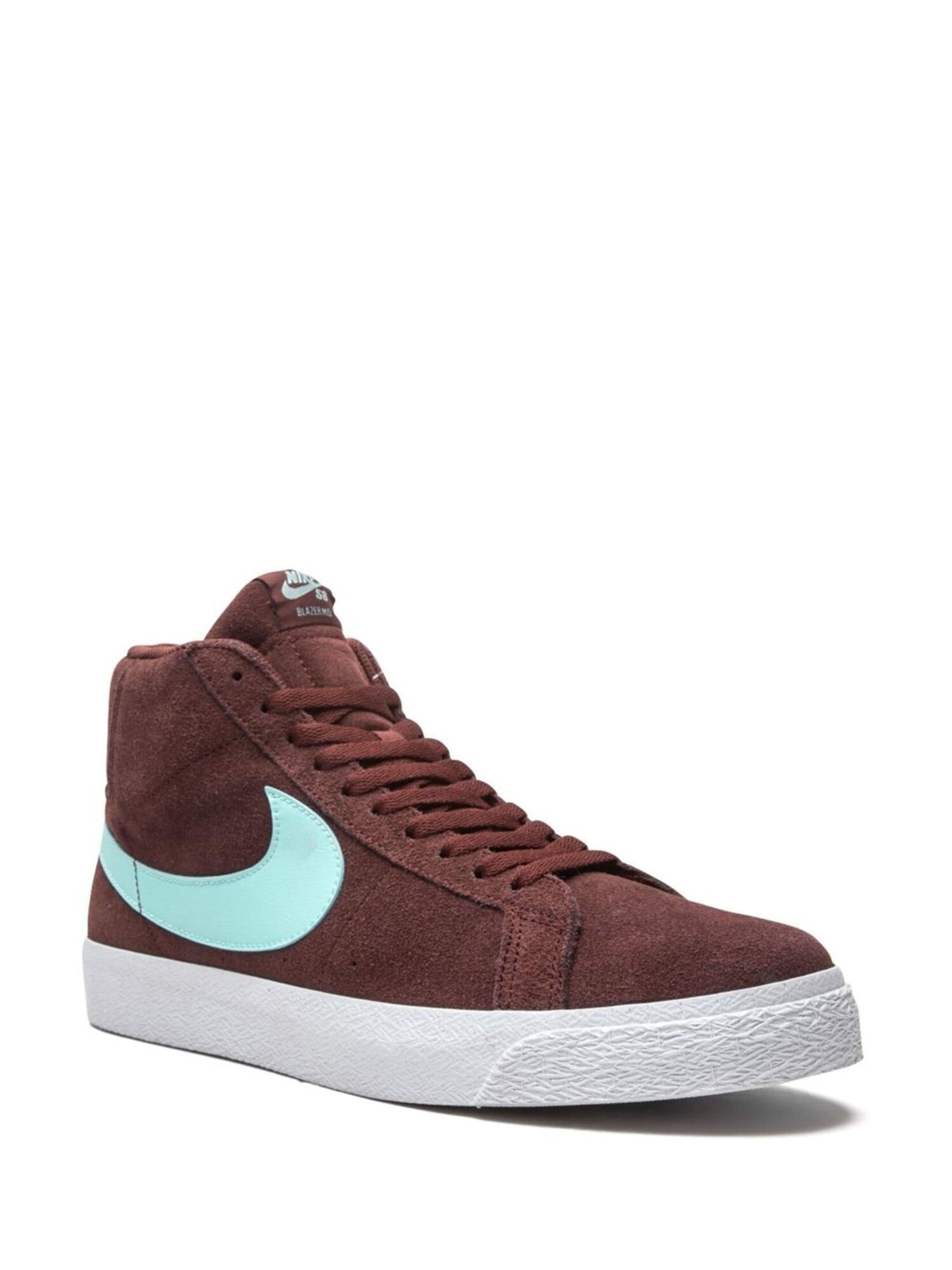 Кроссовки NIKE SB Blazer Mid, размер 8.5 US, red — фото 1