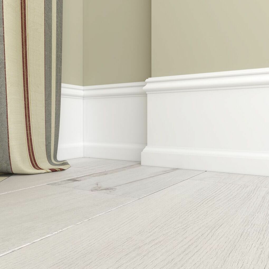 Плинтус Ultrawood арт. Base 5800 p (2000 x 230 x 20 мм.)