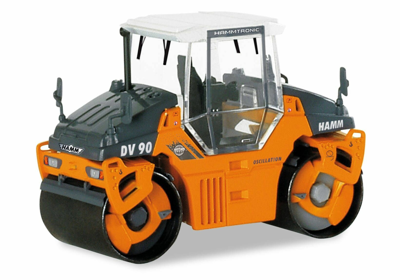 154291 Модель асфальтового катка HAMM DV90 H0 1/87