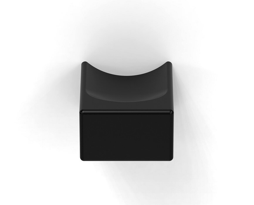 Ручка кнопка модерн COLOMBO DESIGN F530-NM матовый черный