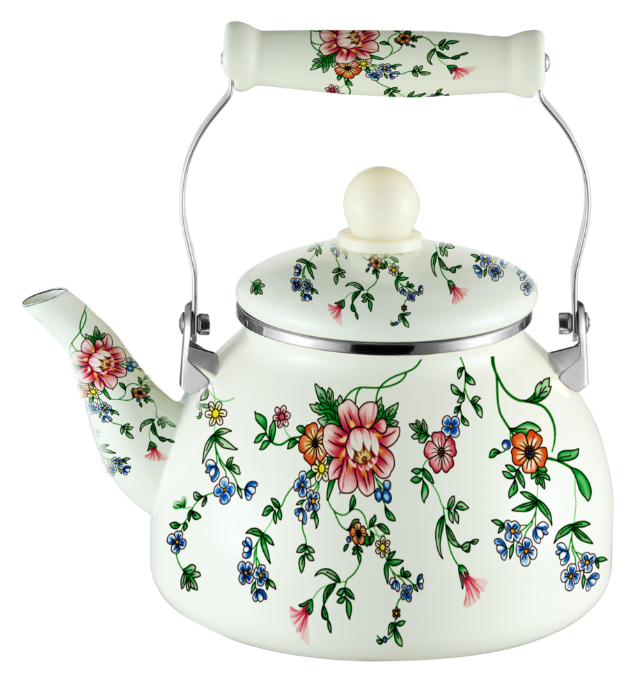 Чайник Kelli KL-4471 эмалированный, 3 л