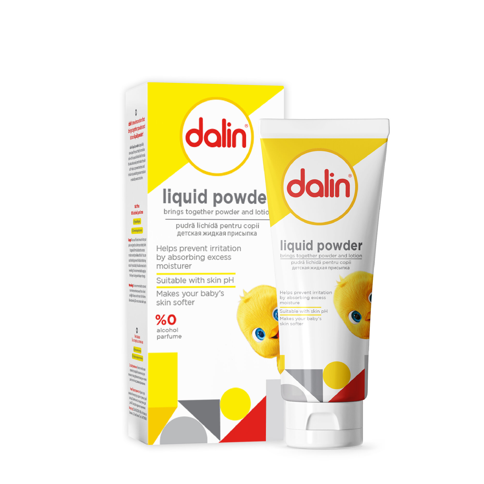 Детская присыпка жидкая dalin