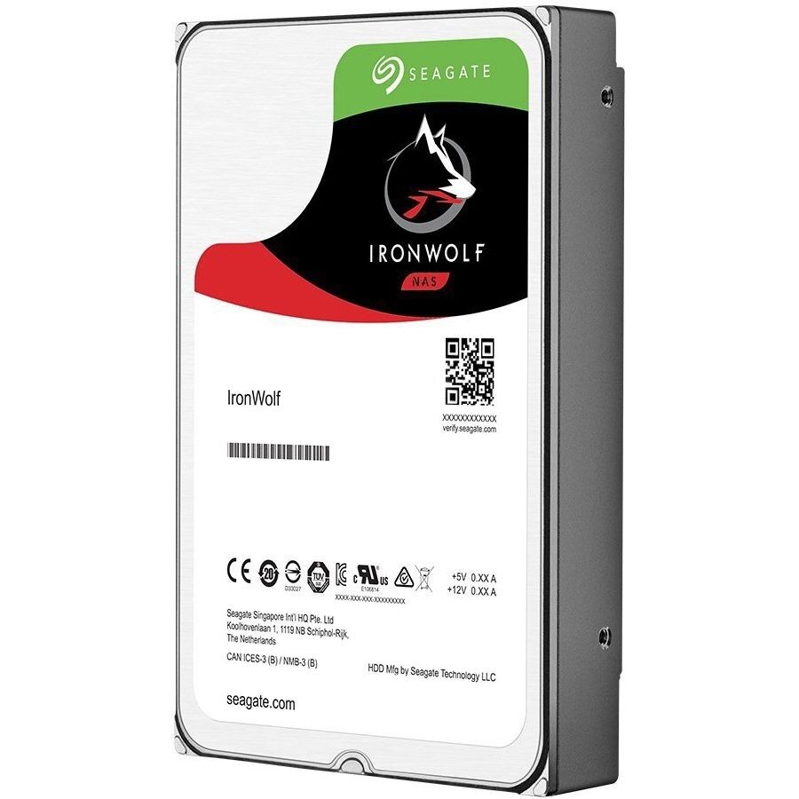 Жесткий диск Seagate 12TB Ironwolf (ST12000VN0008 ) SATA 6.0Gb/s, 7200 rpm, 256mb buffer, 3.5", для NAS