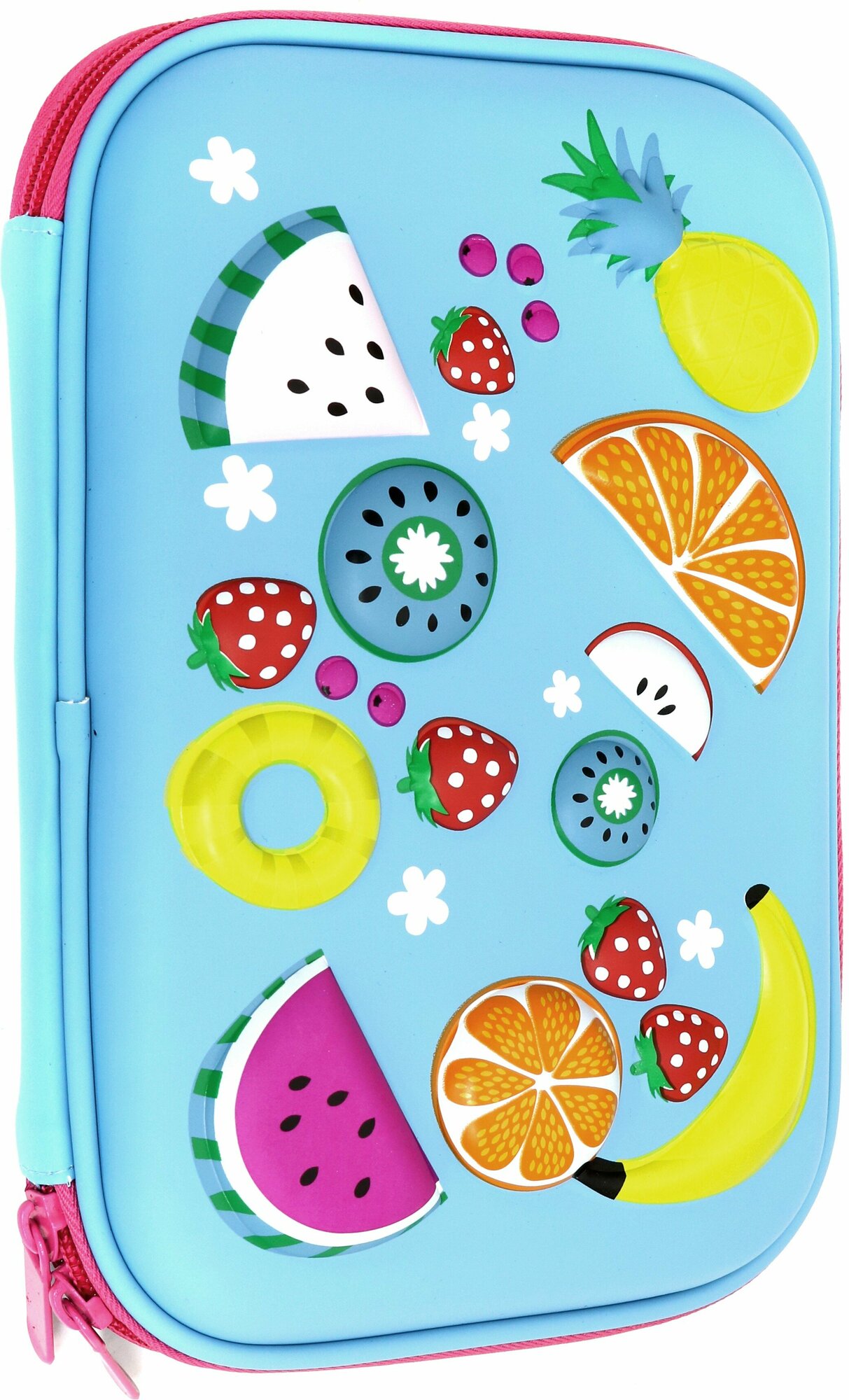 Пенал с откидной планкой "Sweet Fruit" (одно отделение, без наполнения) (M-9503)