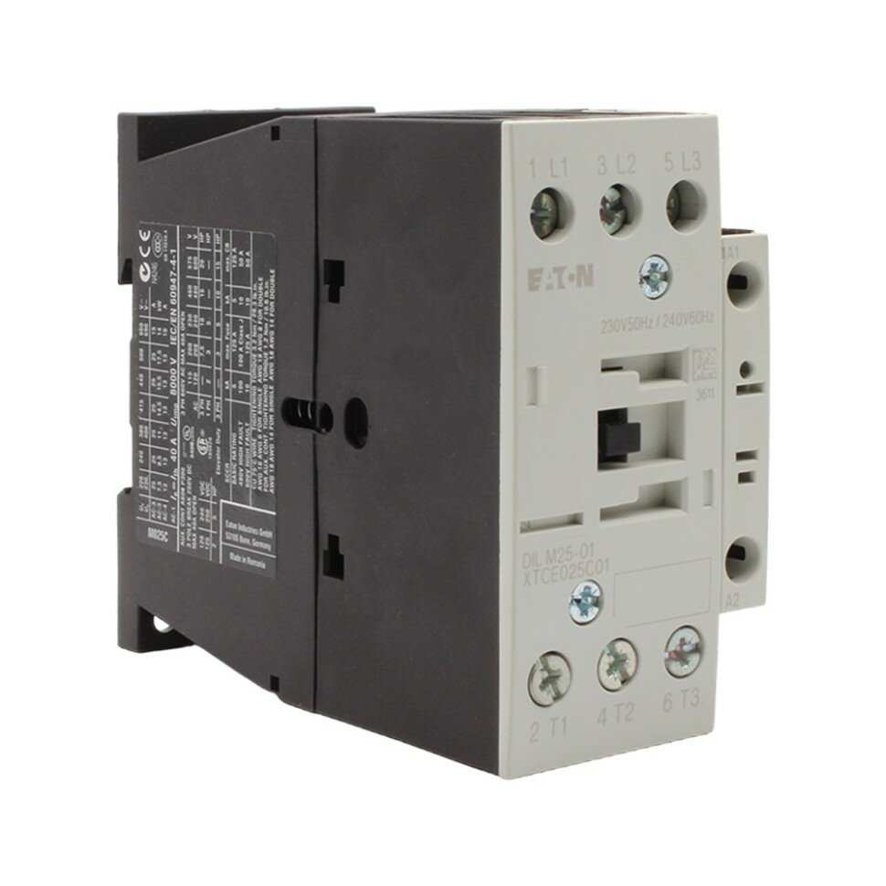 MOELLER / EATON DILM25-01 277164 Контактор (Катушка 230-240V 50-60Hz)