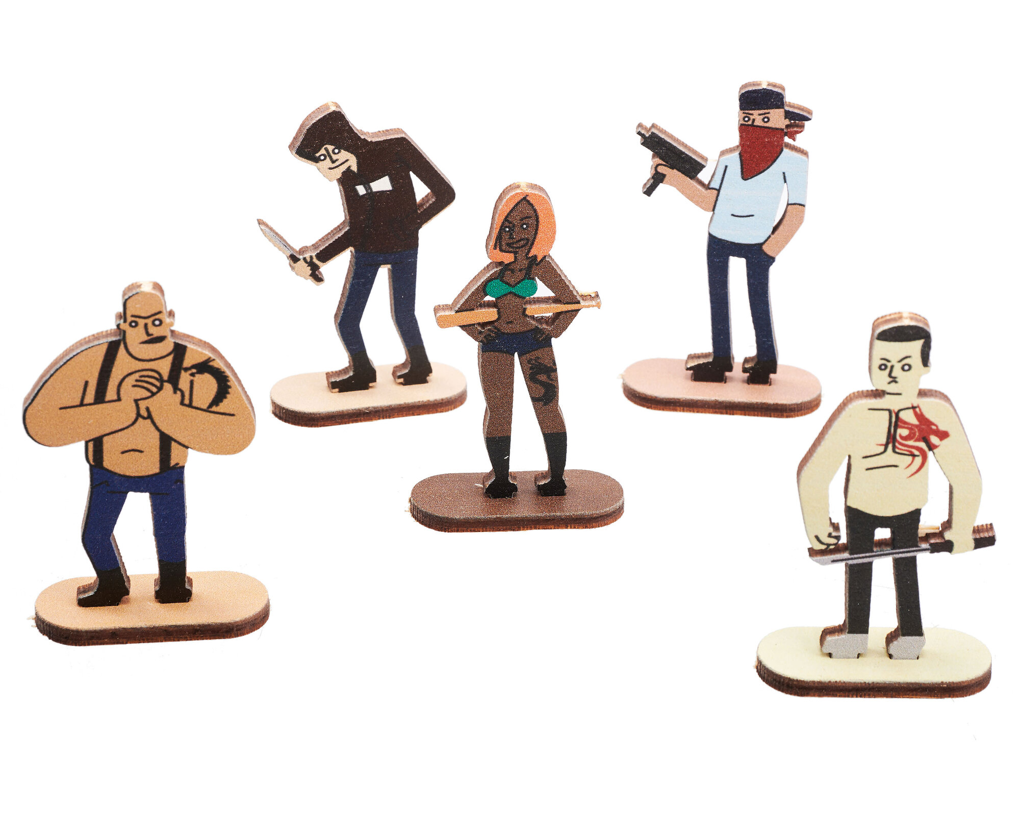 Комплект мишеней Arma toys хулиганы (5 шт, AT014H)