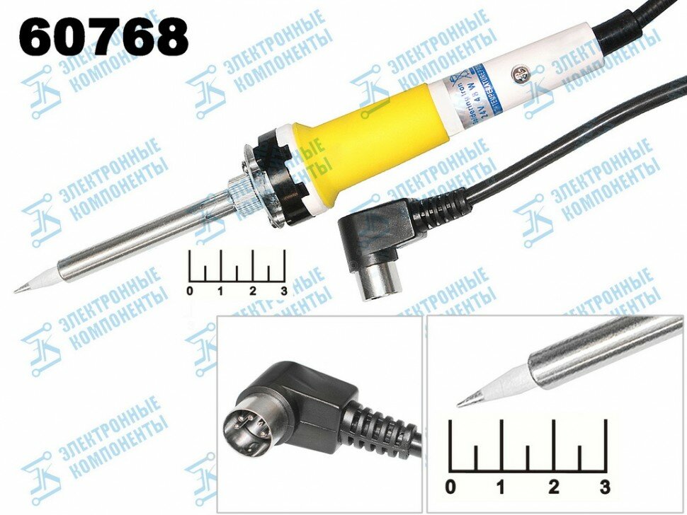 Паяльник 24V 48W для паяльной станции ZD-929/ZD-88-201B
