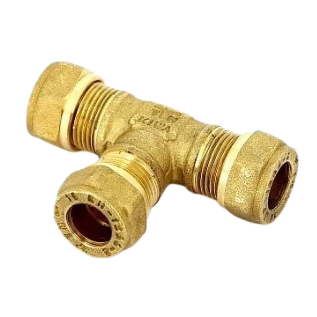 Тройник 8 х 8 х 8 обжим TIEMME