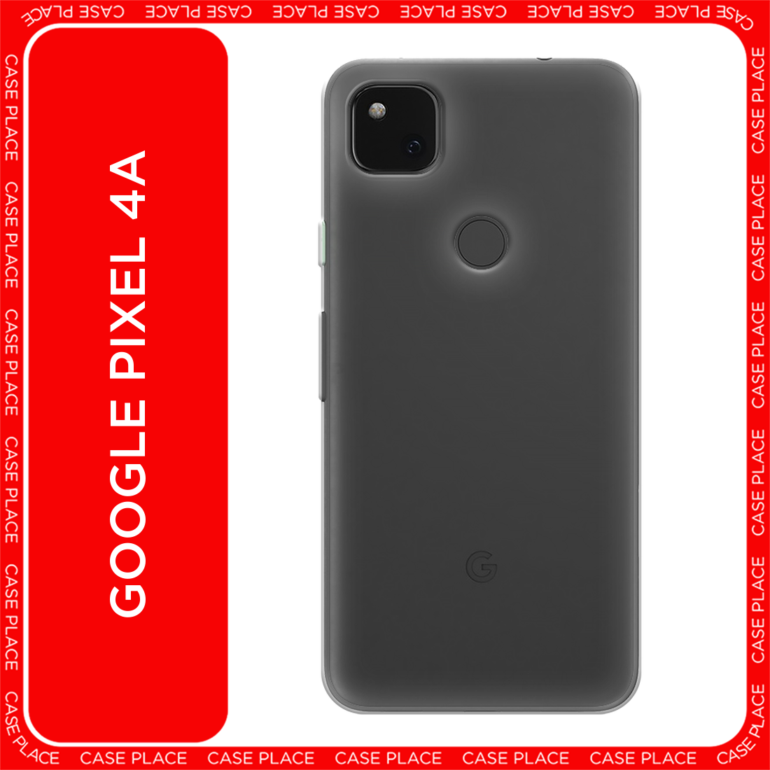 Чехол на Google Pixel 4A / Гугл Пиксель 4А прозрачный