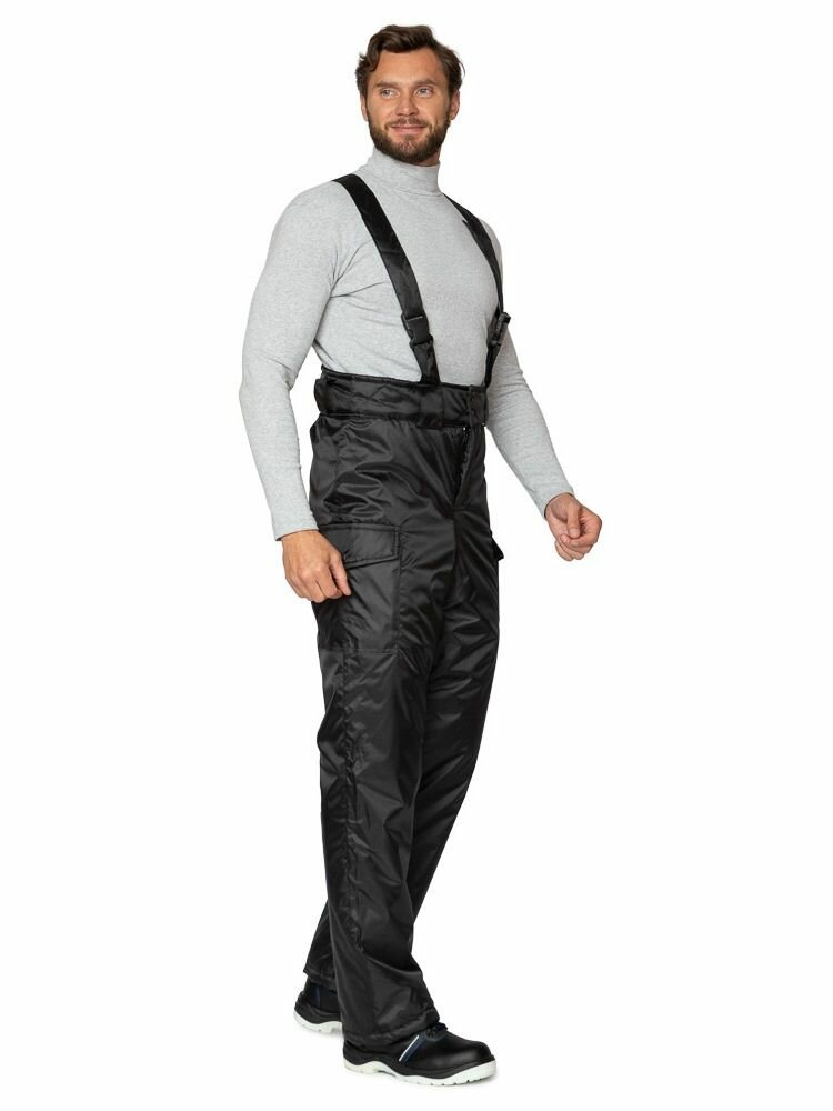 Брюки охранника утепленные альфа цвет чёрный/ Брюки утепленные рабочие черные