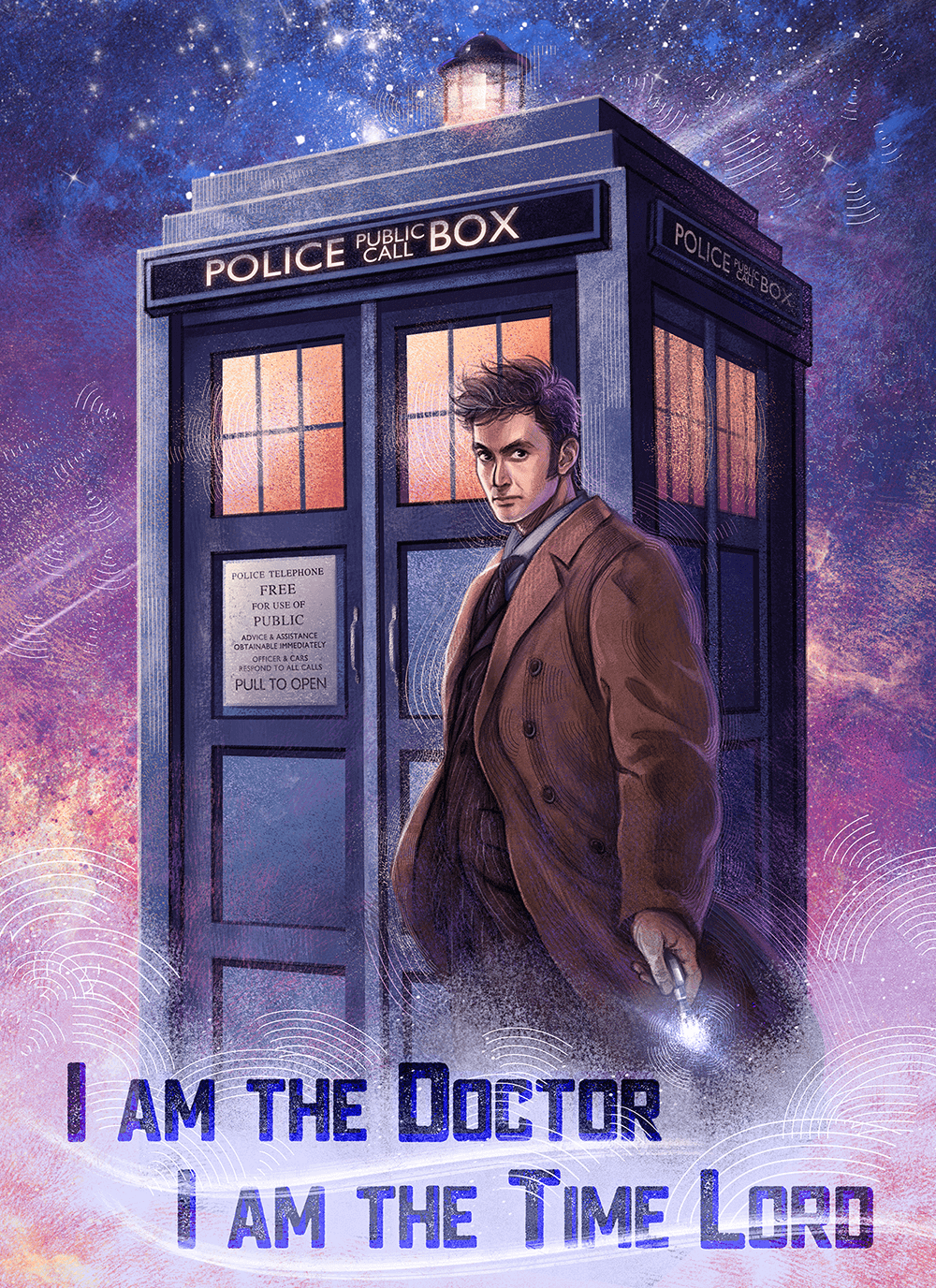 Постер "Doctor Who: The 10th Doctor"