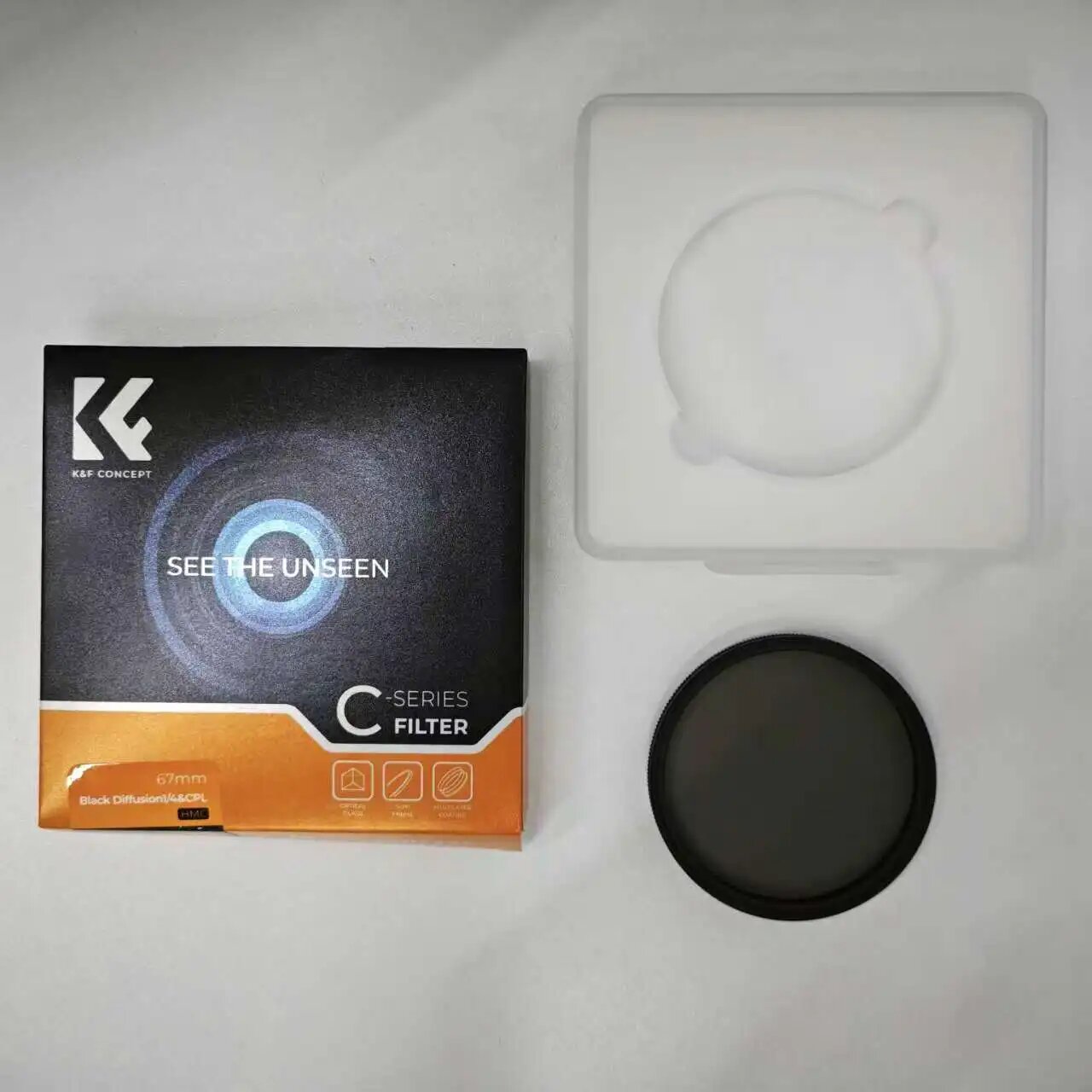 K&F CONCEPT C-Series фильтр 46mm, Black Diffusion & CPL