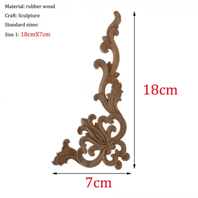 Деревянная аппликация 18cmX7cm