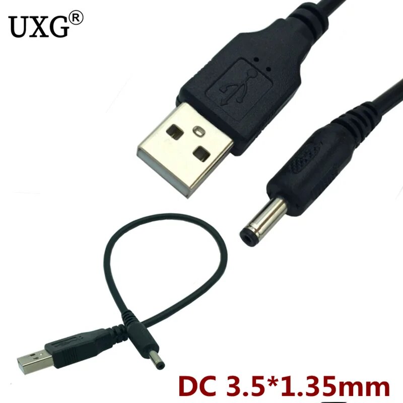 UXG Кабель питания USB, черный, 65 см, 0.25M