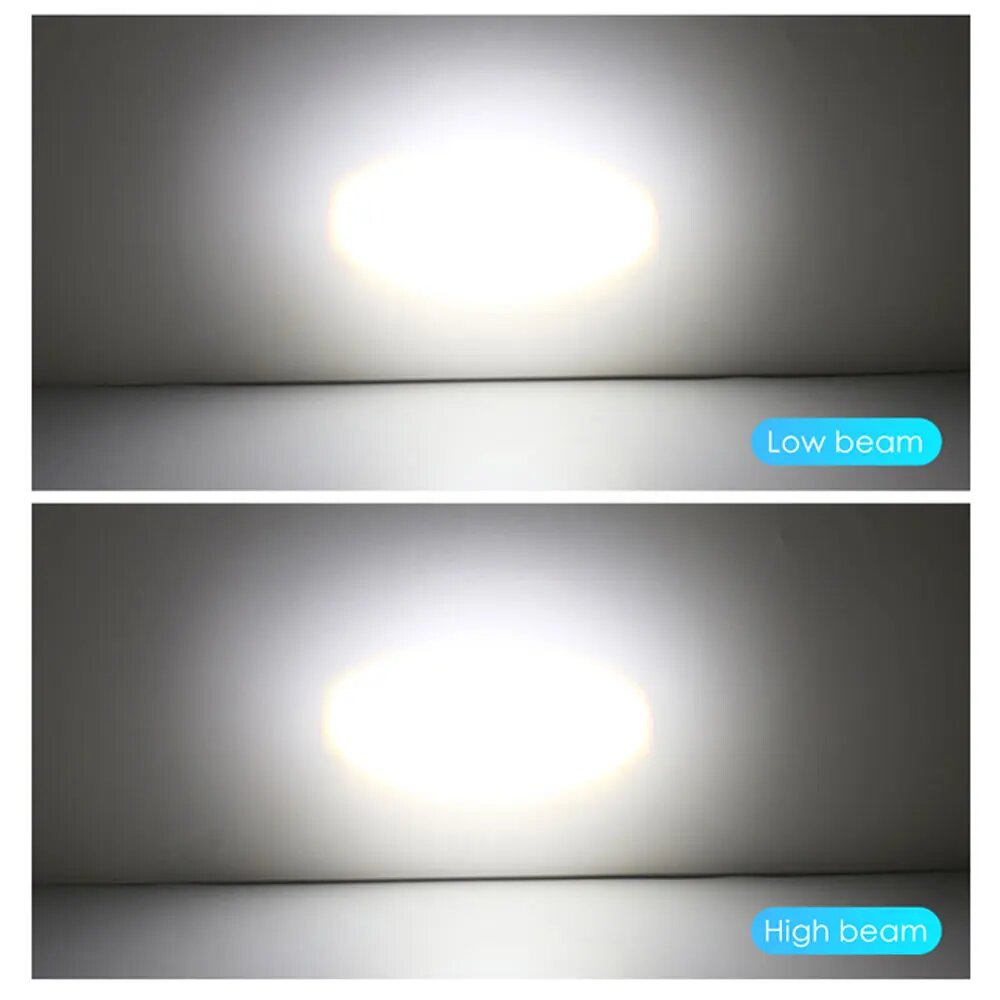 BA20D LED Moto H6 Светодиодные лампы для фар мотоцикла Hi/Lo Beam Белый и желтый H4 LED Hi Lo Лампа Аксессуары для скутеров DC 12V