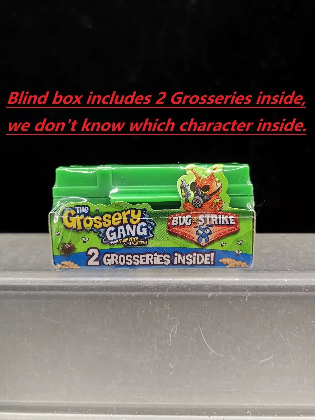 Серия grosseri Gang 4 Bug Strike глухая коробка 2 Grosseries внутри