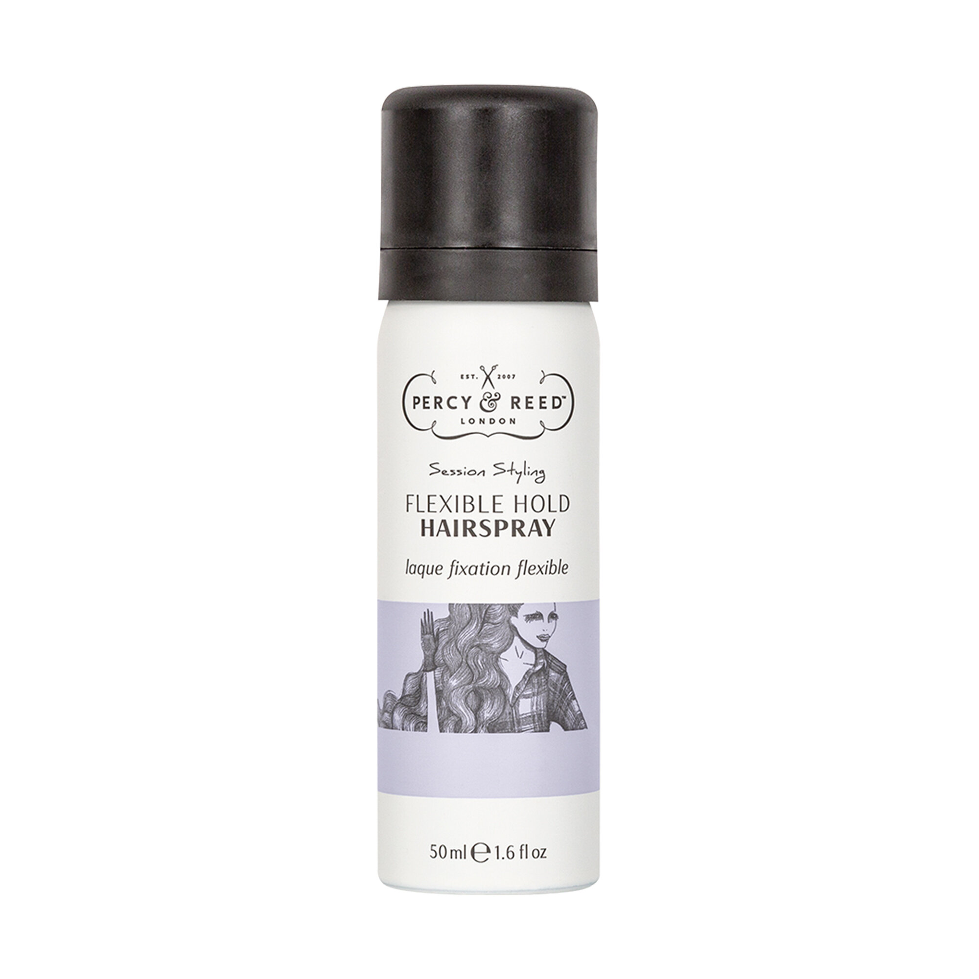 PERCY & REED HAIR CARE SESSION STYLING Лак для фиксации волос в дорожном формате 50 мл
