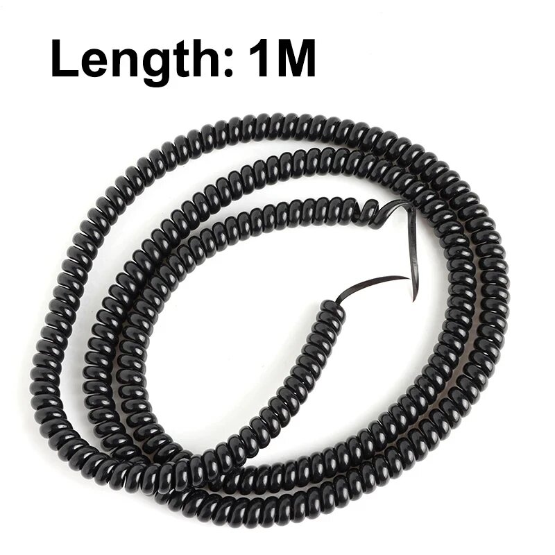 Термополиуретановый кабель для защиты от намотки Xiaomi Ninebot Dualtron Kugoo Черный, 1pcs black