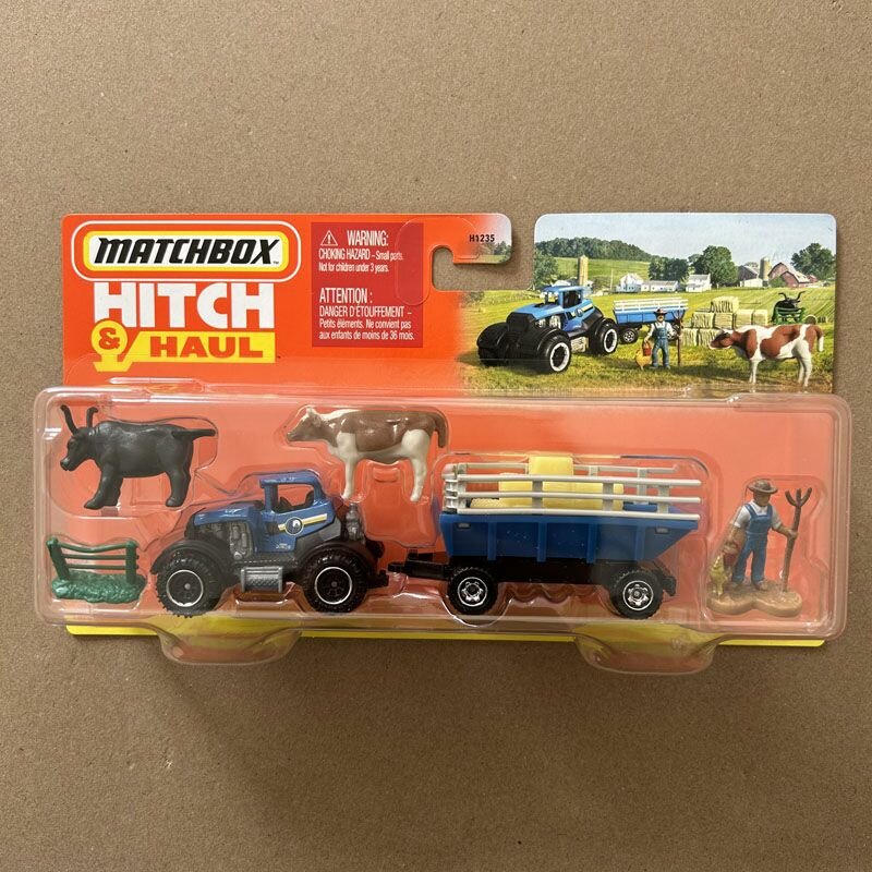 Машинка Matchbox Alloy car model Fire truck transport engineering