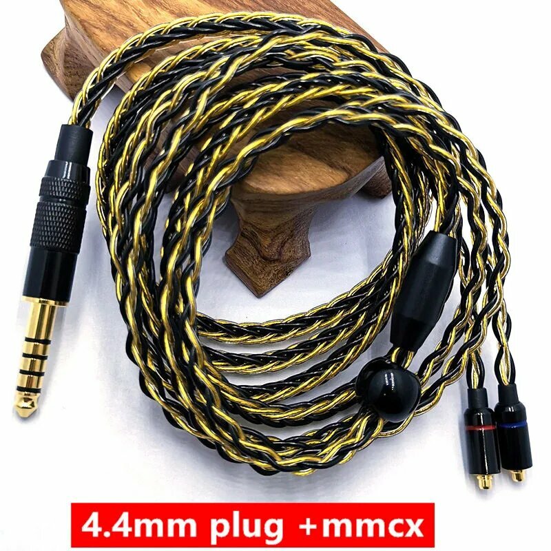 RYGMR кабель для наушников MMXC 1,2 м 3,5/2,5/4,4 мм RY-C2 mmcx 4.4mm