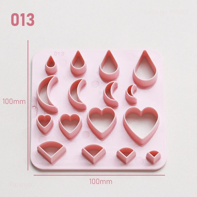 Формы для лепки из полимерной глины 013