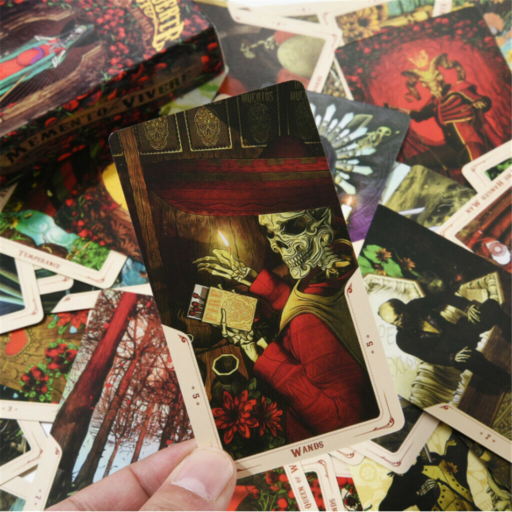 Таро Santa Muerte для карт Oracle, английская карточная колода, загадочное гадание, семейная вечеринка, забавная настольная игра Pa