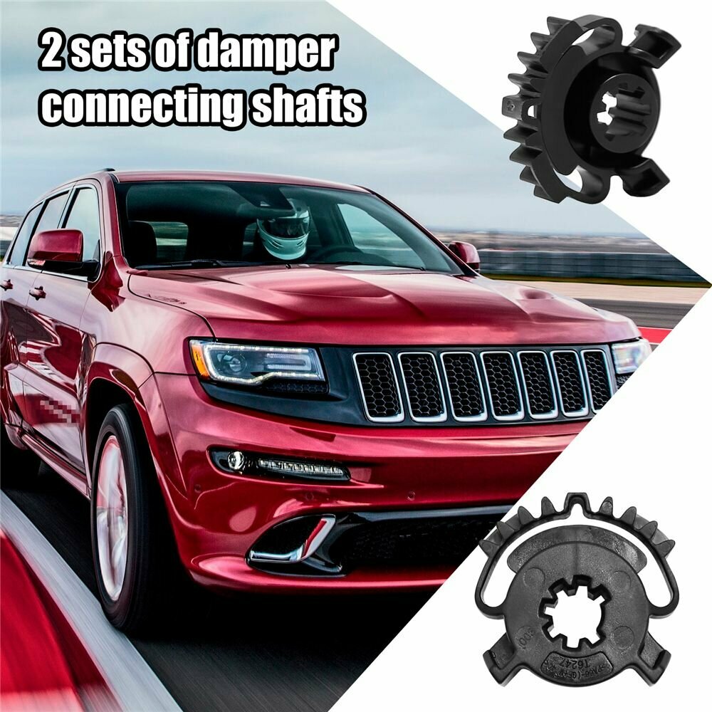 2X Для 2011-2016 Jeep Grand Cherokee Привод Дверцы Воздушного Смесителя Отопителя Hvac A/C