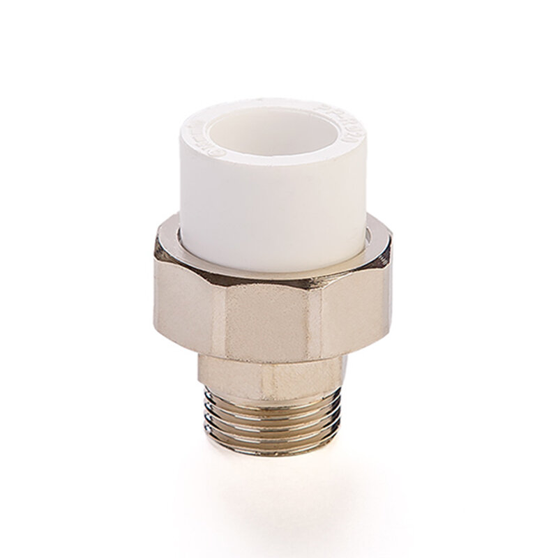 Муфта ПП LAMMIN полипропилен комбинированная разъемная 20 мм 1/2" НР