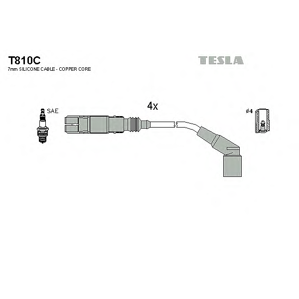 TESLA T810C (1715256 / 171525602) провода в / в BMW (БМВ) 316 / 318 e36 / e46