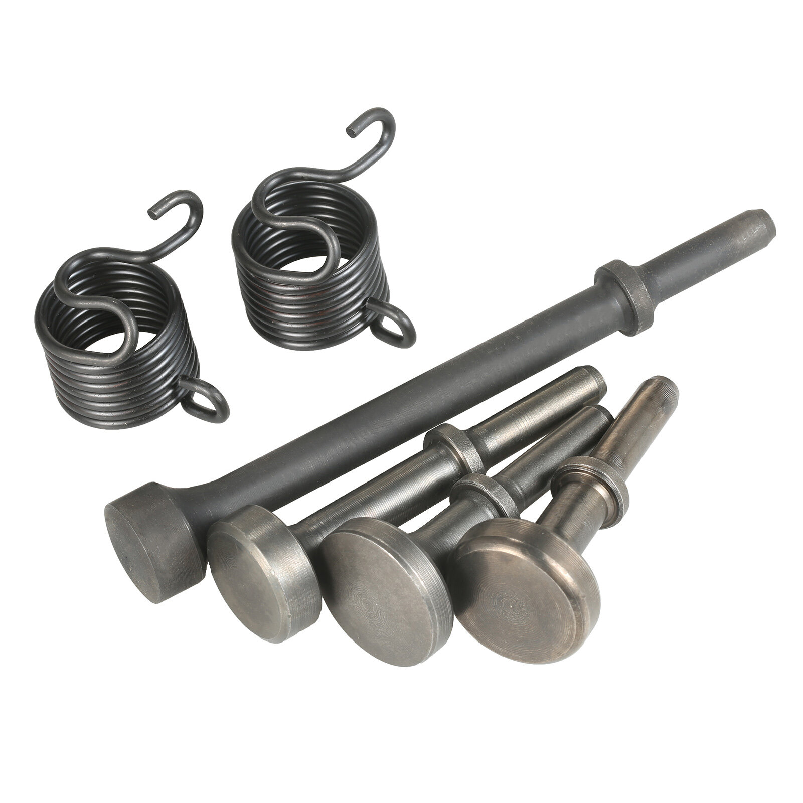 Набор из 6 сглаживающих пневматических ударных бит, стальные пневматические долота 40Cr с пружиной