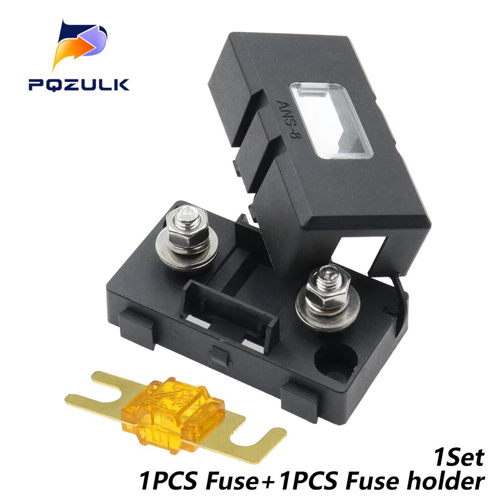 PQZULK Автомобильный блок предохранителей Car fuse box 90A, 1Set U Fuse Holder-2