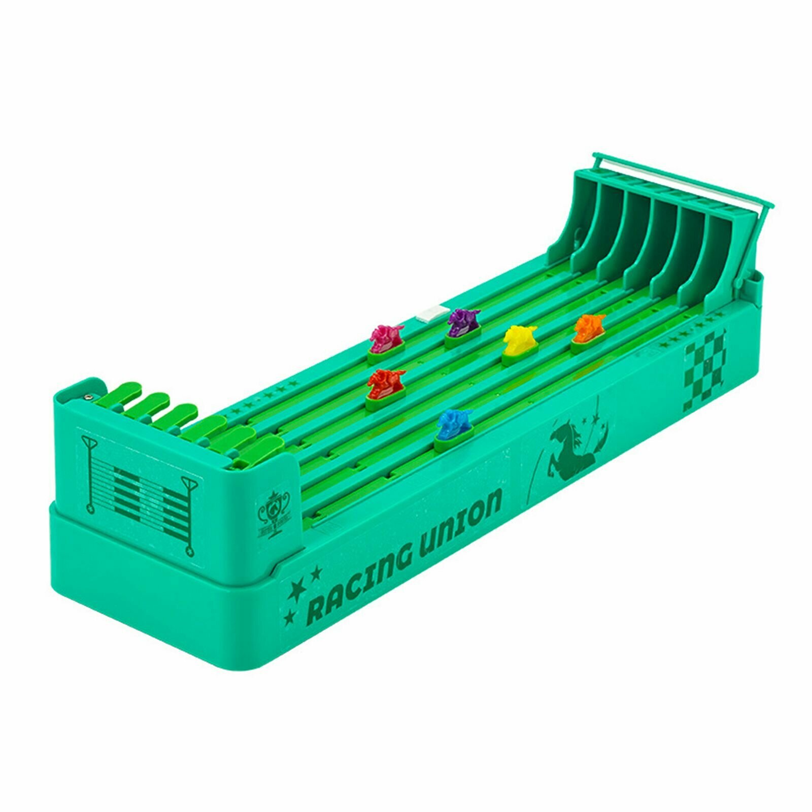 Настольная игра о скачках отлично подходит для подарков и семейных игр