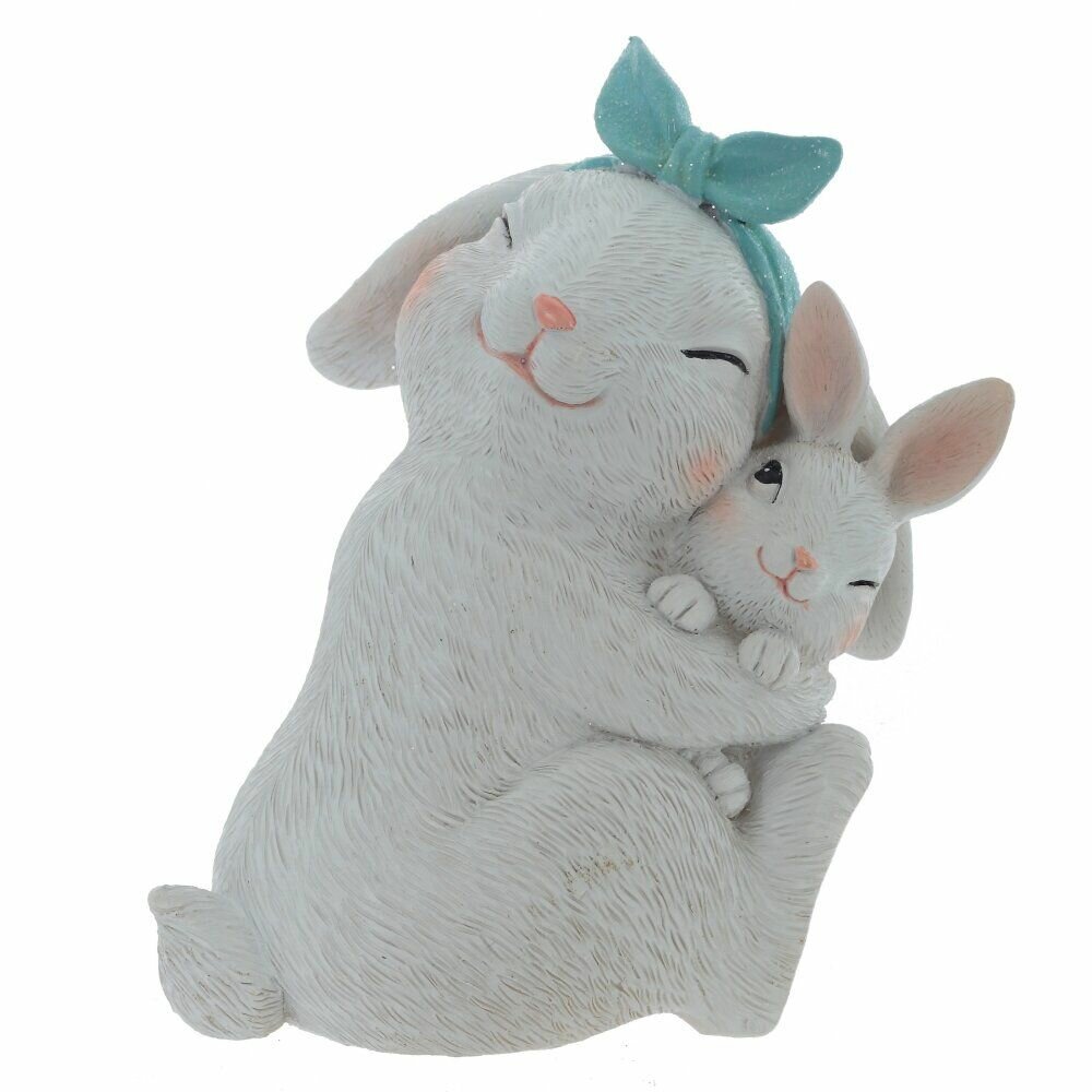 Фигурка декоративная "Зайцы", 9х7х15 см